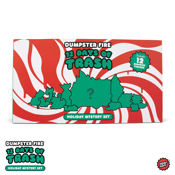 The Dumpster Fire 12 Days of Trash Holiday Mystery Set - 100% Soft