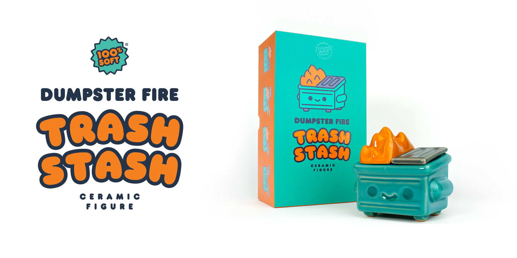 Dumpster Fire Trash Stash - 100% Soft