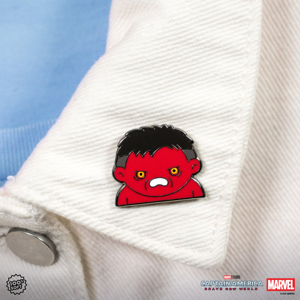 Red Hulk Enamel Pin - 100% Soft