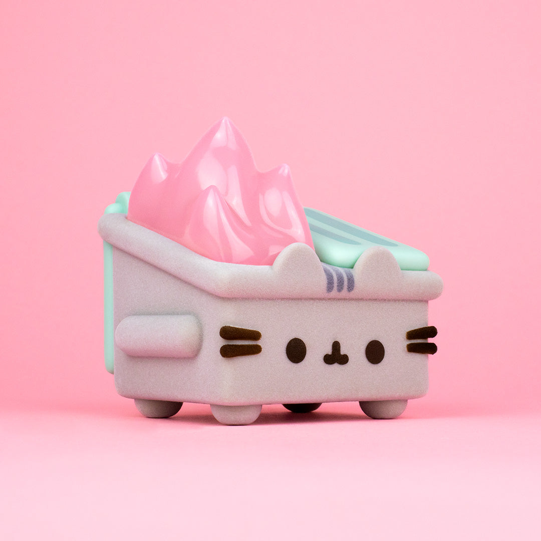 Pusheen Dumpster Fire Vinyl Figure - 100% Soft