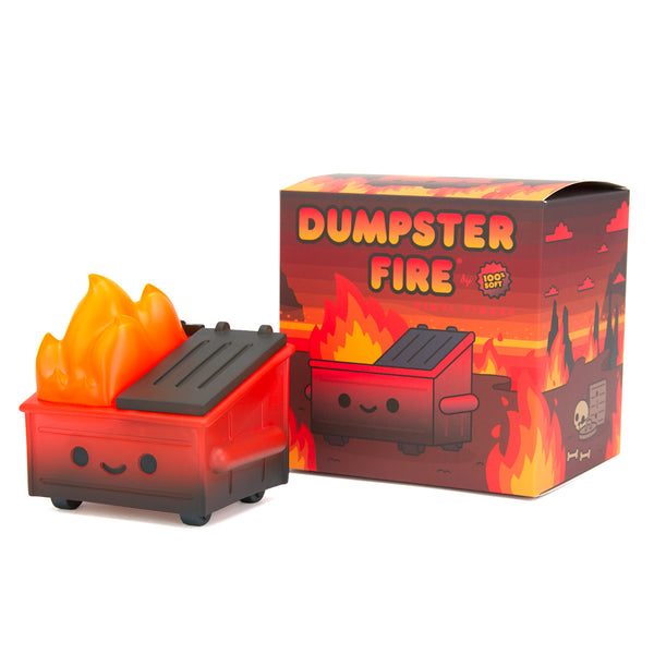 Dumpster Fire - Hellfire Vinyl Figure - 100% Soft